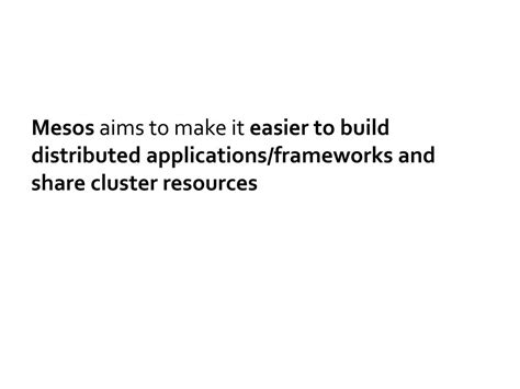 Ppt Apache Mesos Powerpoint Presentation Free Download Id 2359015