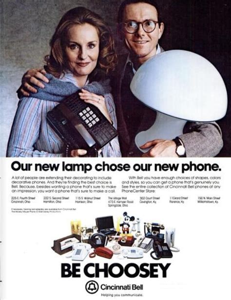 Daily 70s Ad Bell Telephone ‘be Choosey 1978 Bionic Disco
