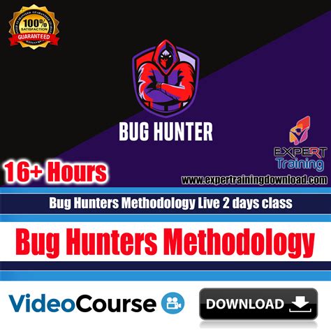 Bug Hunters Methodology Course Expert Training