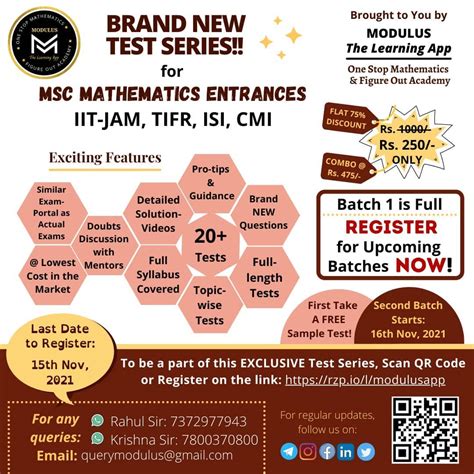 Modulus The Learning App Greetings From Modulus The Learning App