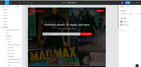 Chroma Designs A Netflix Inspired Design For A Client In