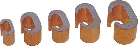 C Type Copper Connecting Clamp For Grounding Wire Connecting Clamp Copper Connecting Clamp And