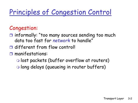 PPT Congestion Control PowerPoint Presentation Free Download ID 5682156