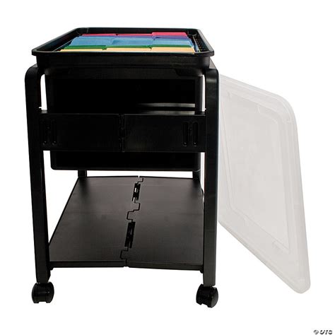 Innovative Storage Designs Folding Mobile File Cart Oriental Trading