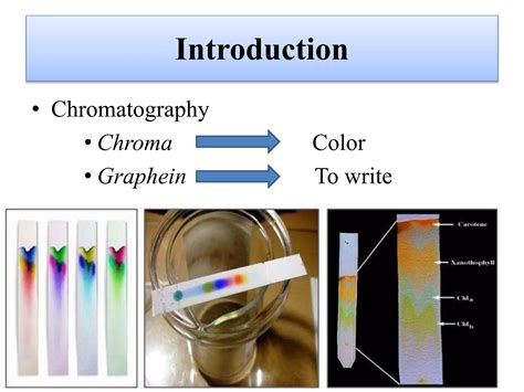 Chromatography History And Its Types Pptx
