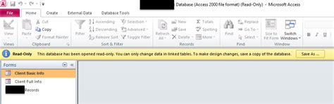 Solved Access Read Only Errors Experts Exchange