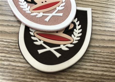 Professional Customized Microfiber Rubber Logo Patch For Clothes And Bags Etc