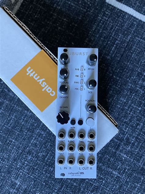 calsynth uburst mutable instruments micro clouds clone reverb