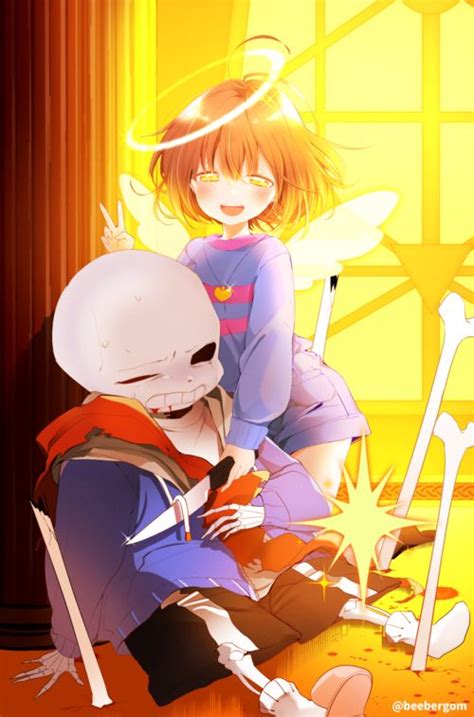 Sans X Frisk Comic 11 Sans X Frisk Pics Anime Undertale Sans X