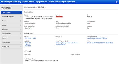 is your web application exploitable by log4shell vulnerability
