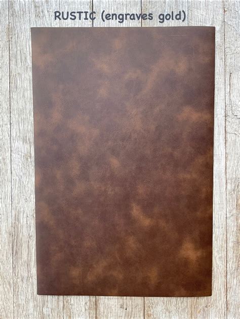 Gray Backing 12x18” Laserable Leatherette Sheet Kw Custom Creations 2