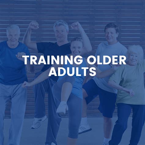 Training Older Adults