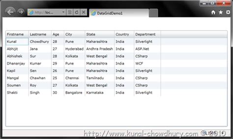 Grouping Records In Silverlight Datagrid Using Pagedcollectionview