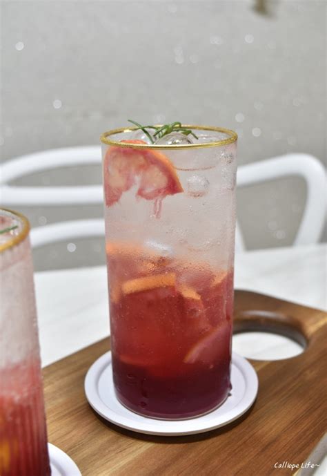 자몽 히비스커스 음료 만들기