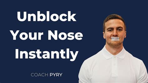 Breathing Exercise To Unblock Your Nose Naturally