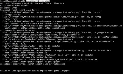 Opencanaryd Start报错 · Issue 72 · P1r06u3opencanaryweb · Github