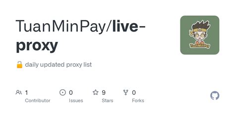 GitHub TuanMinPay Live Proxy Daily Updated Proxy List