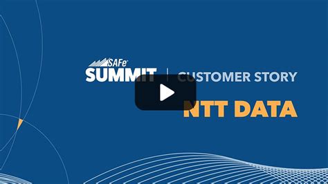 NTT DATA Improving Business Agility With SAFe Scaled Agile