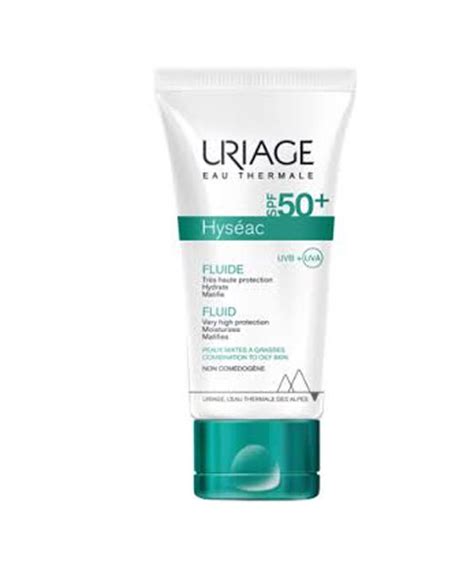 Kem Chống Nắng Uriage Hyseac Spf50 Uvb Uva Fluide 50ml