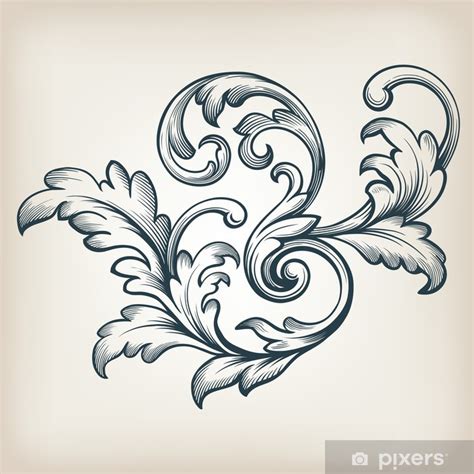 scroll pattern vector at collection of scroll pattern