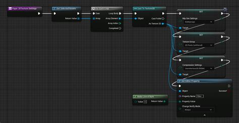 Ue5 2dゲーム用のテクスチャ設定ツールを作る。 Editor Utility Blueprint Ue5 2dゲーム研究所