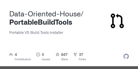 Github Data Oriented Houseportablebuildtools Portable Vs Build Tools Installer