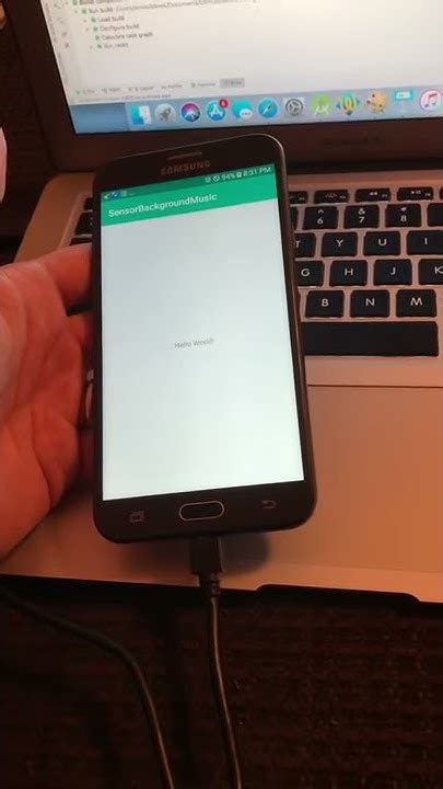 Android Sensor Development Gyroscope Music Demo Youtube