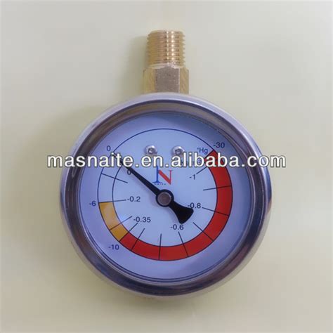 Vaccum 압력 게이지 압력계 거꾸로 기다려 연결 Buy 거꾸로 기다려 연결 최고 물지 진공 압력 게이지 Product on Alibaba com