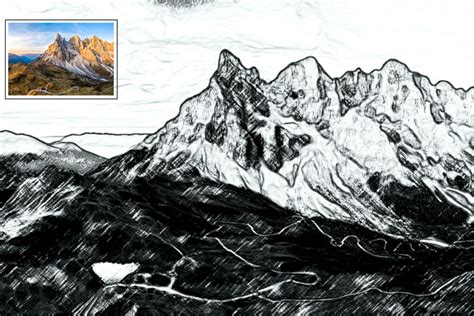 Art Sketch Photoshop Action FilterGrade