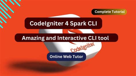 CodeIgniter 4 Spark CLI Tutorial [New Feature] 🚀