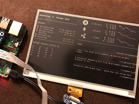 DIY A Raspberry Pi E Ink Magic Mirror Open Electronics