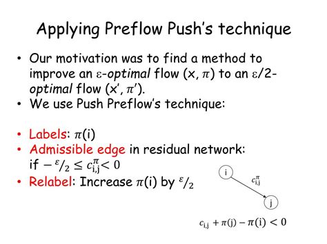 Ppt Min Cost Flow Polynomial Algorithms Powerpoint Presentation