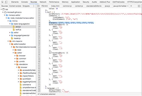 Monaco Editor Matchbrackets Do Not Highlight Stack Overflow