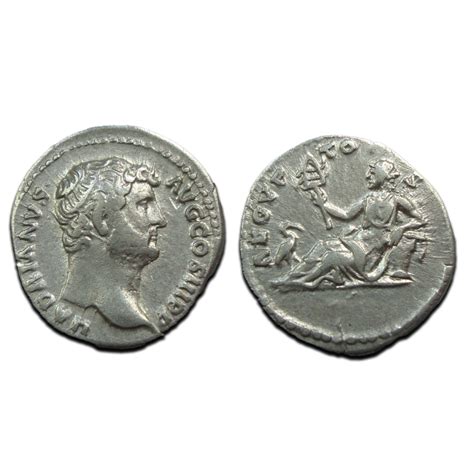 Hadrian Denarius Travel Series Egypt Ap2477 Aegyptos Denarius