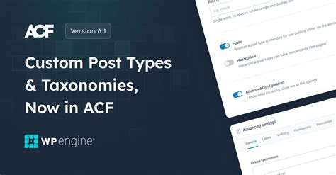 Custom Post Types And Taxonomies In Acf 61