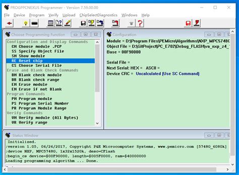s32ds failed to download program into mpc5748g due to misoperation