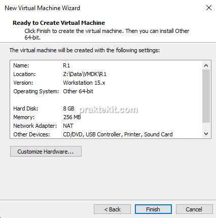 Cara Instal Mikrotik CHR Di VMware Workstation Player Praktek IT