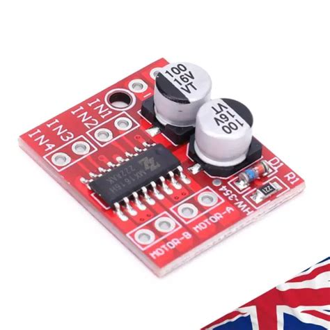 l298n dc motor driver module dual h bridge mini reversing pwm speed for arduino £4 19 picclick uk