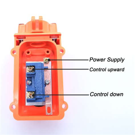 Buy Mxuteuk Rain Proof Up Down Switch Control Station Crane Pendant Hoist Push Button Switch