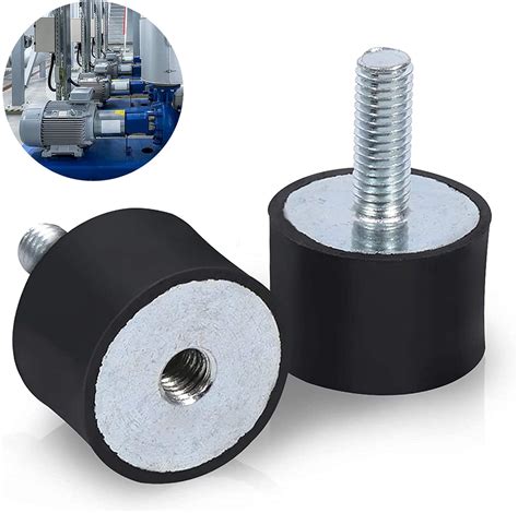 Rubber Shock Absorber Mounts M6 Anti Vibration Isolator Anti Vibration Rubber Bobbin Mounts Anti
