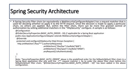 Spring Security Framework Ppt