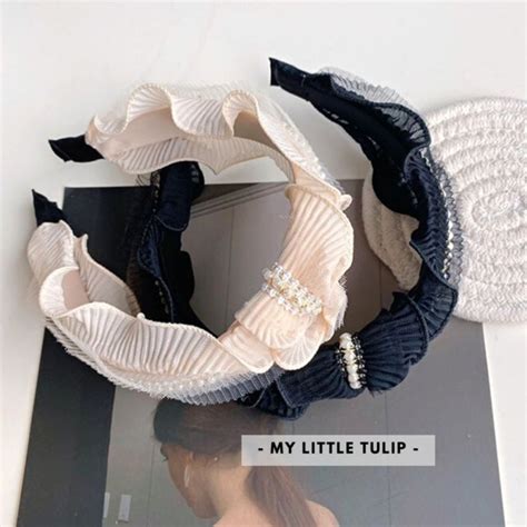 Jual Bando Renda Ban Korea C Lebar Mewah Kado Cewek Shopee Indonesia