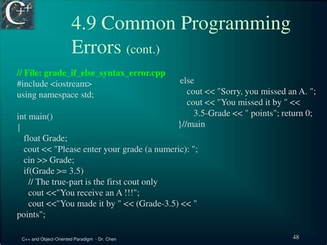 Ppt Chapter 4 Selection Structures If And Switch Statements Powerpoint Presentation Id 418826