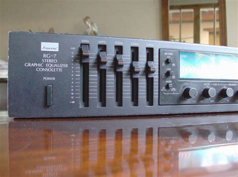 Hi Fi Data Sansui Equalizer Sansui Rg 7