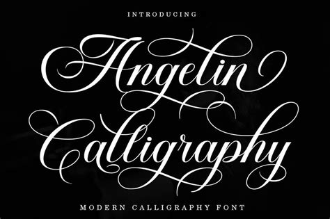 Angelin Calligraphy So Fontsy