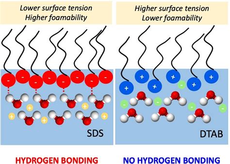 Effects Of Charged Surfactants On Interfacial Water Structure And Macroscopic Properties Of The