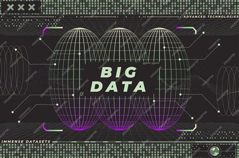 Premium Vector Retro Data Visualization Template