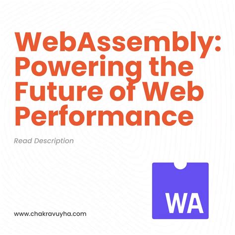 chakravuyha software technologies on linkedin webassembly wasm