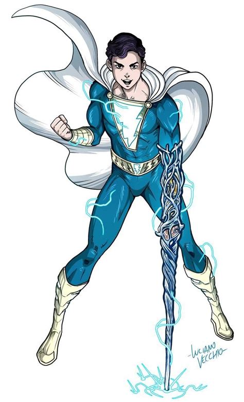 Freddy Freeman Blue Shazam Captain Marvel Shazam Dc Comics