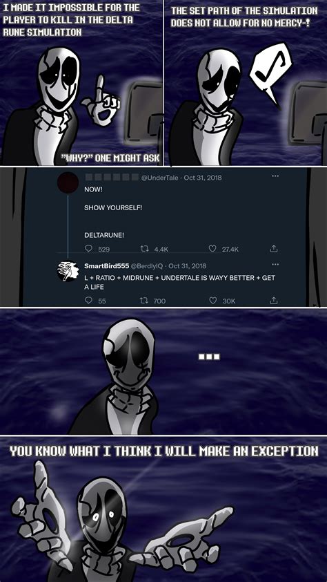 Behold How The Weird Route Came To Be By Me Rdeltarune